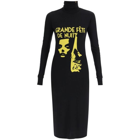 Raf Simons | Dresses | Raf Simons Grande Fete De Nui Print Turtleneck ...